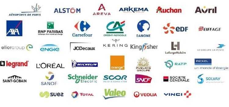 French Oil Company Logo